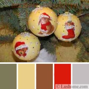 Christmas Colors, 50 Winter Holiday Decorating Color Schemes