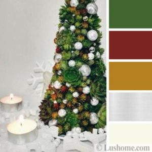 Christmas Colors, 50 Winter Holiday Decorating Color Schemes