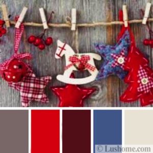 Christmas Colors, 50 Winter Holiday Decorating Color Schemes