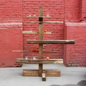 Green Christmas Decorating Ideas, 55 Salvaged Wood Holiday Trees