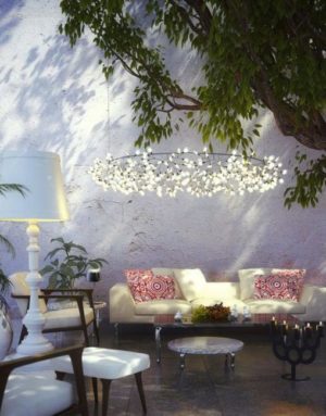 55 Modern Ideas to Brighten up Outdoor Seating Areas with Original Lights