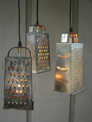 Recycling for DIY Outdoor Lights, Handmade Lighting Design Ideas