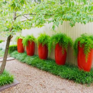 Beautiful Red and White Yard Decorations, 55 Ideas for Summer ...