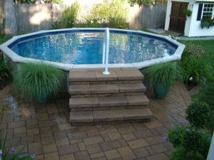 Round Outdoor Swimming Pools, Beautiful Backyard Designs with Fun Water ...