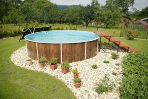 Round Outdoor Swimming Pools, Beautiful Backyard Designs with Fun Water ...
