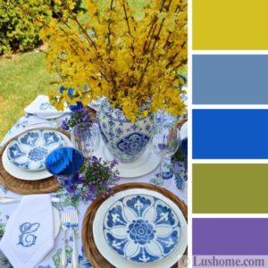 Outdoor Party Table Decoration, 50 Colorful Themes, Summer Decorating Ideas