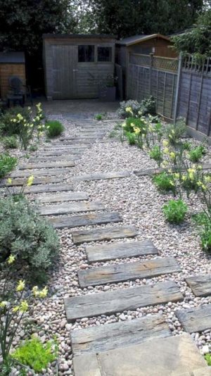 Wooden Garden Paths, 50 Creative Walkway Design Ideas