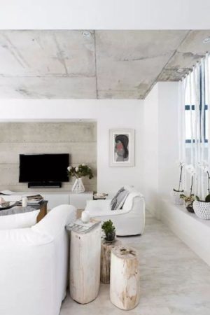 Concrete Ceiling Designs Screaming Industrial Style, Contemporary ...