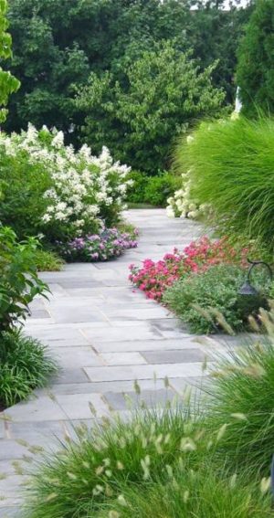 Concrete Walkways and Garden Paths, 50 Beautifying Yard Landscaping Ideas