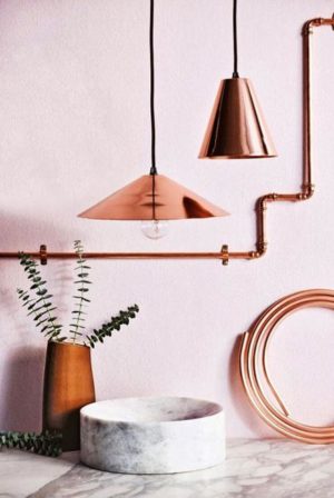 Versatile Copper Pipes Revolutionizing Modern Interior Design