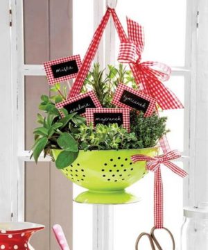 Artistic Ways to Reuse, Recycle, Repurpose Colanders, Fun DIY Home ...