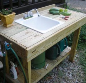 55 DIY Garden Sink Designs, Convenient Outdoor Utility Sinks