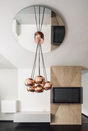Copper Lighting Fixtures Giving Unique Accents to Modern Interior ...