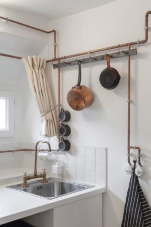 Lavish Copper in Modern Kitchen and Bathroom Designs
