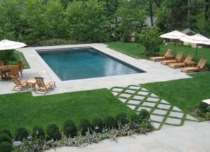 Modern Pool Seating Areas, 55 Outdoor Home Decorating Ideas
