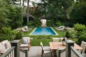 Modern Pool Seating Areas, 55 Outdoor Home Decorating Ideas