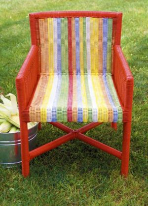 Original Outdoor Furniture, DIY Painting Ideas for Rattan Furniture