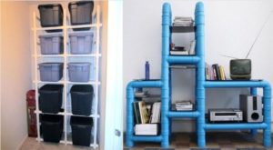 Ingenious Small Storage Ideas, 55 DIY Plastic Pipe Repurposing Projects
