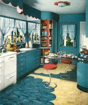 Mid Century Modern Kitchens, 50 Inspiring Design Ideas in the 50s and ...