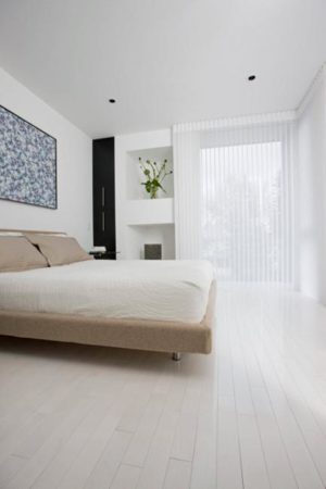 Whites Brighten up Beautiful Floors Reflecting Modern Interior Design ...