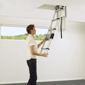 Space Saving Attic Stairs Making Under Roof Storage Spaces Easily Accessible