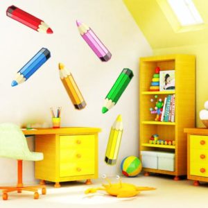 Vibrant Wall Decorations and Craft Ideas, Colored Pencils for Wall ...