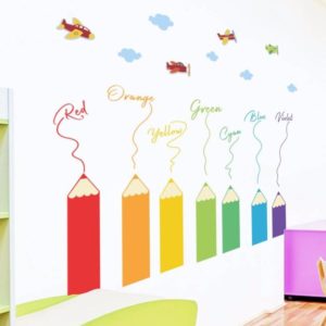 Vibrant Wall Decorations and Craft Ideas, Colored Pencils for Wall ...