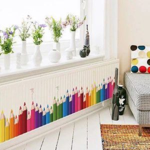 Vibrant Wall Decorations and Craft Ideas, Colored Pencils for Wall ...