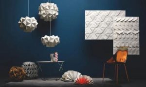 Geometric Design Ideas, Origami Inspired Interior Trends