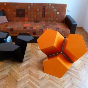 Geometric Design Ideas, Origami Inspired Interior Trends