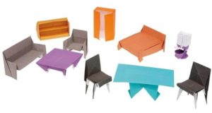 Geometric Design Ideas, Origami Inspired Interior Trends