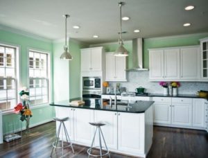 Captivating Light Green Kitchen Colors, 55 Modern Kitchen Designs