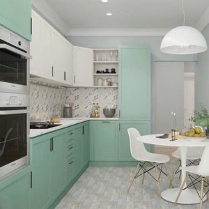 Captivating Light Green Kitchen Colors, 55 Modern Kitchen Designs