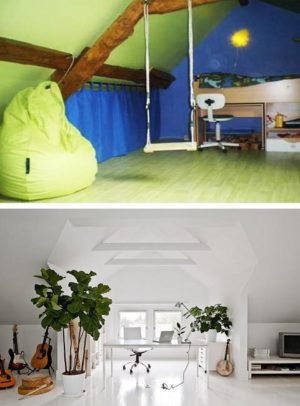 55 Attic Room Design Ideas, Utilizing Small Spaces Renovation Projects