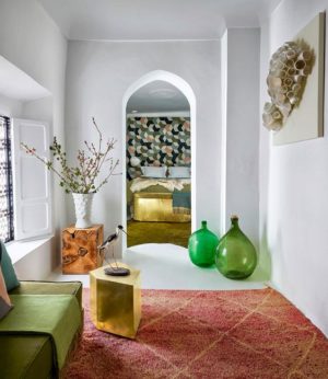 Modern Interior Design and Decor in Light Green Colors and Soft Pastels