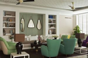 Modern Interior Design and Decor in Light Green Colors and Soft Pastels
