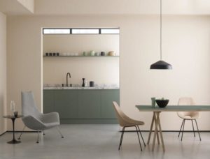 Modern Interior Design and Decor in Light Green Colors and Soft Pastels