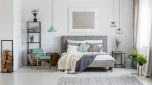 Modern Interior Design and Decor in Light Green Colors and Soft Pastels