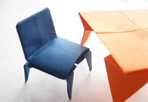 Modern Chairs, Unique Furniture Design Ideas Inspired by Origami Art