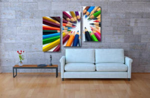 Vibrant Wall Decorations and Craft Ideas, Colored Pencils for Wall ...
