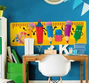 Vibrant Wall Decorations and Craft Ideas, Colored Pencils for Wall ...