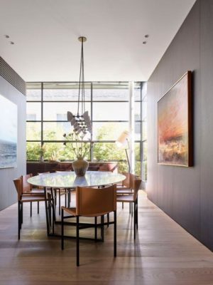 Round Roof Window, Marble Kitchen and Beautiful Home Furnishings ...