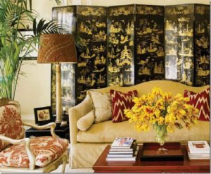 Decorative Screens in Modern Living Rooms, Splendor of Stylish Home ...