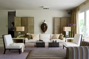 Decorative Screens in Modern Living Rooms, Splendor of Stylish Home ...