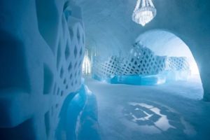Stunning Room Design, Popular Ice Hotels Created by Carving Artists