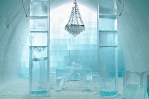 Stunning Room Design, Popular Ice Hotels Created by Carving Artists