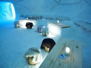 Stunning Room Design, Popular Ice Hotels Created by Carving Artists