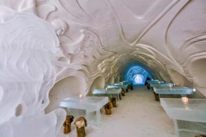 Stunning Room Design, Popular Ice Hotels Created by Carving Artists