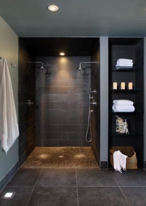 25 Double Shower Designs to Modernize Bathroom Interiors and Add Chic ...