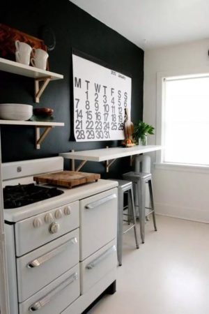 55 Small Kitchen Design Ideas, Practical Solutions for Tiny and Narrow ...